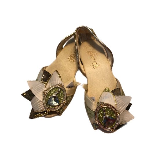 Disney | Shoes | Disney Store Tiana Costume Shoes Princess The Princess ...